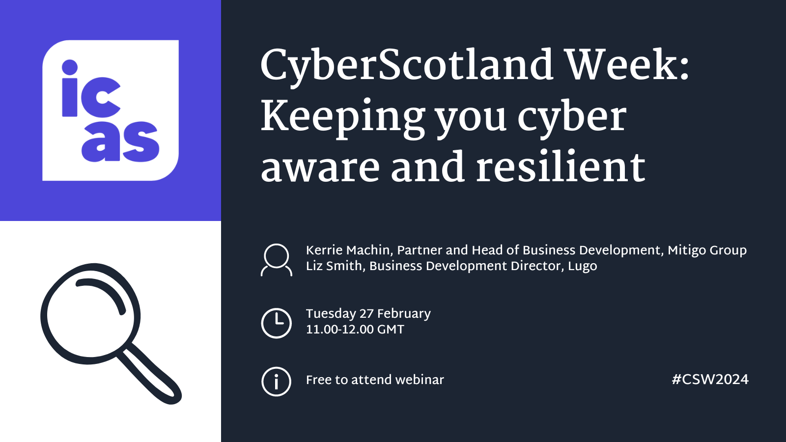 ICAS - Keeping you cyber aware and resilient - Cyber Scotland