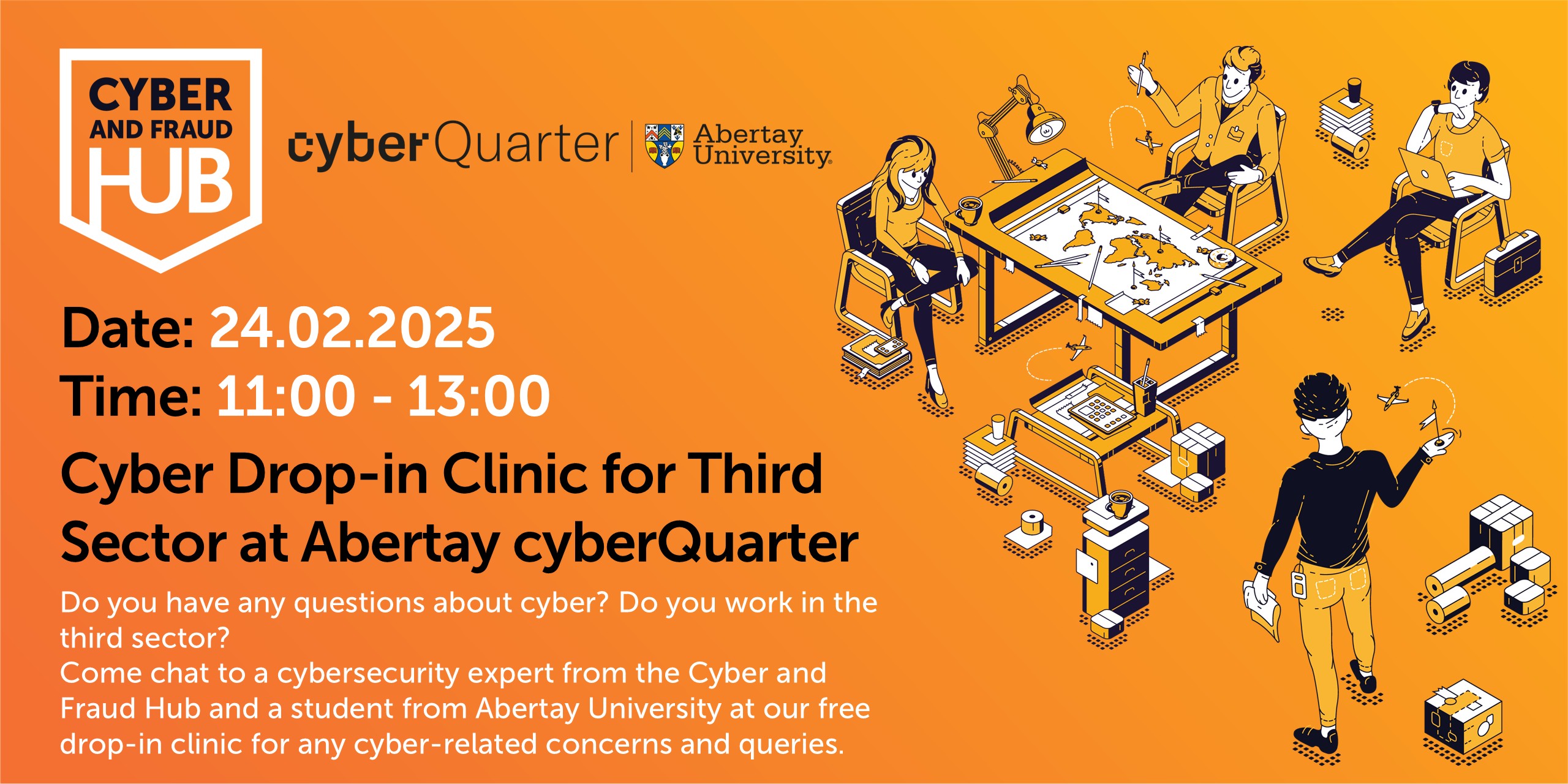 Cyber Drop-in Clinic for third sector - Cyber Scotland